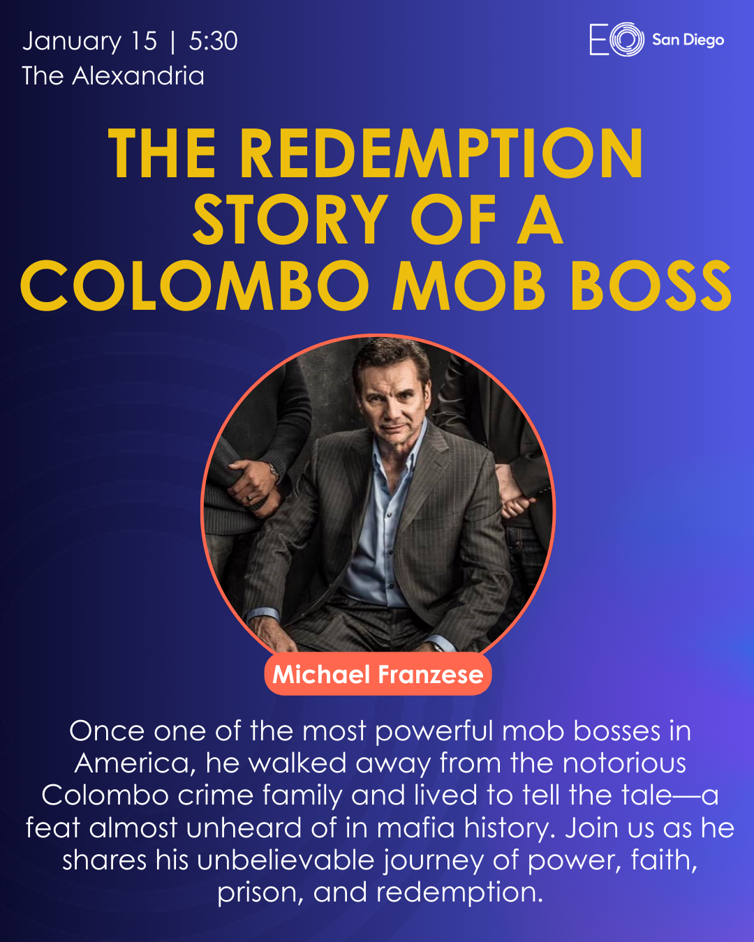 Redemption Story of a Colombo Mob Boss Tickets
